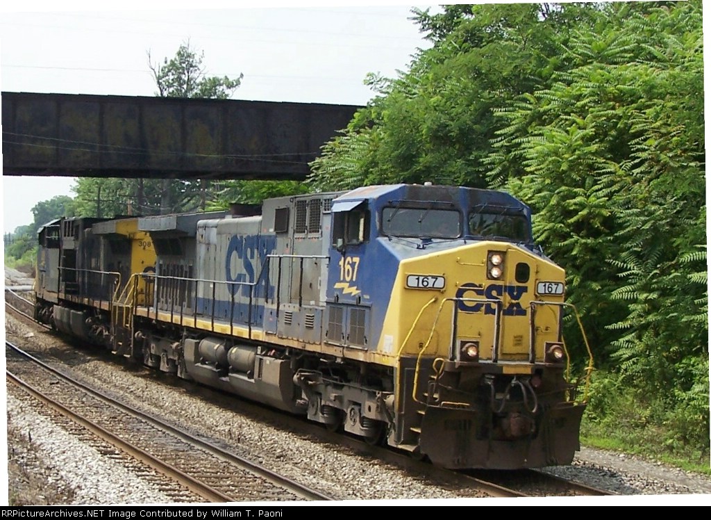 CSX 167 and CSX 308